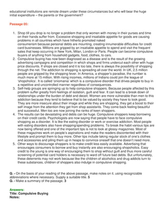 Note Making CBSE 11 English | PDF