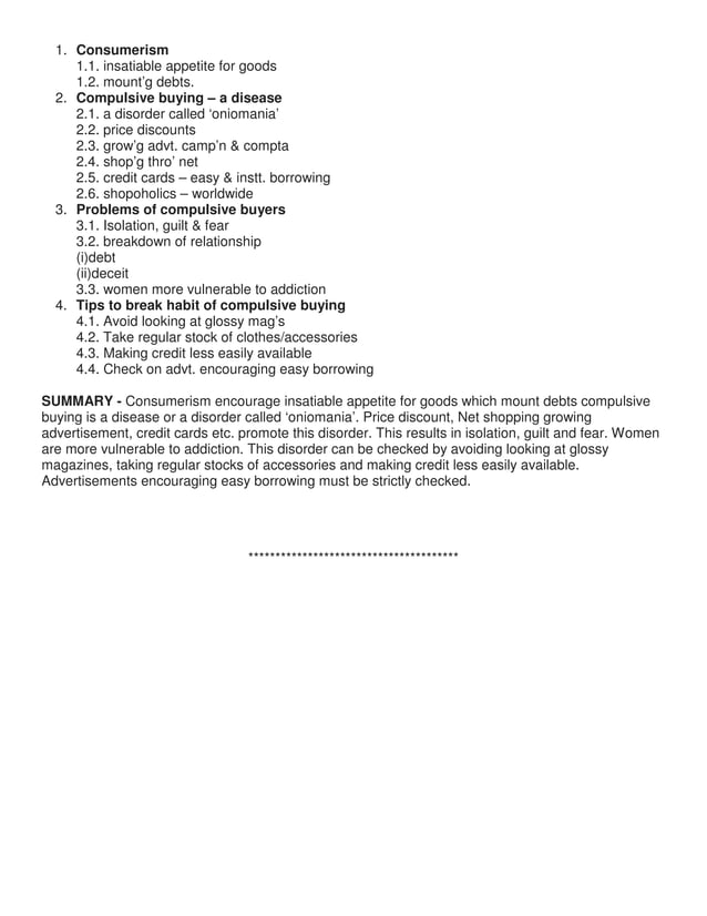 Note Making CBSE 11 English | PDF