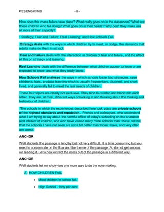 Note making part ii alpha | DOC