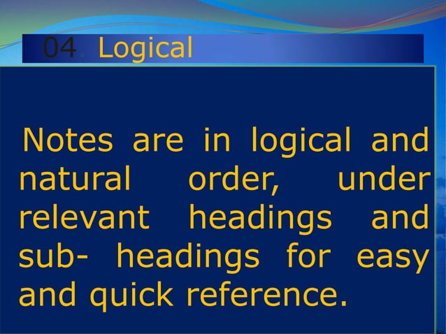 Note making skills | PPTX