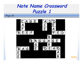 Note names part 5 © | PDF | Puzzle Video Games | Video Game Genres
