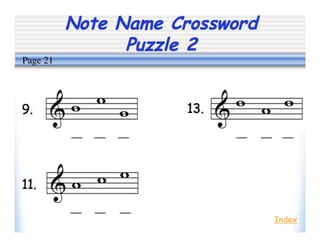 Note names part 5 © | PDF