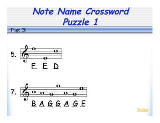 Note names part 5 © | PDF | Puzzle Video Games | Video Game Genres