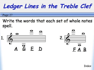 Note names part 7 © | PPT