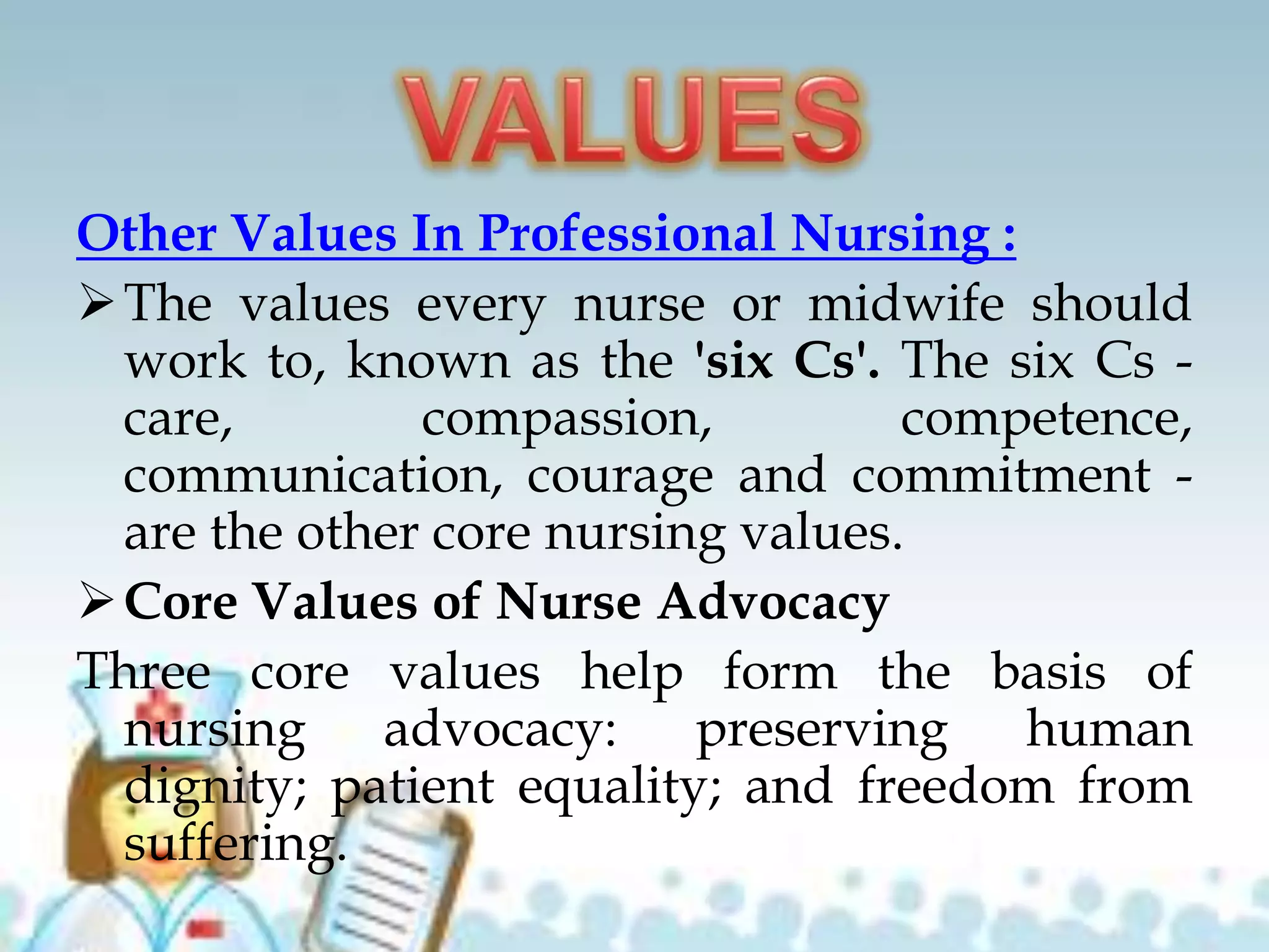 Note nursing as a profession 2 | PPTX