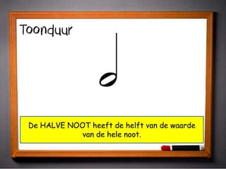 Notenvaardigheden toonduur (noten) | PPTX | Music | Entertainment