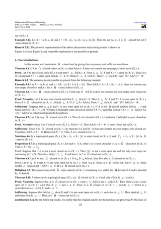 Note on closed sets in topological spaces | PDF