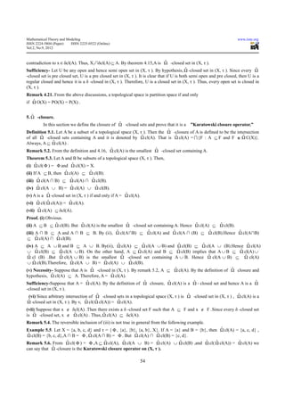 Note on closed sets in topological spaces | PDF