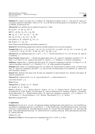 Note on closed sets in topological spaces | PDF
