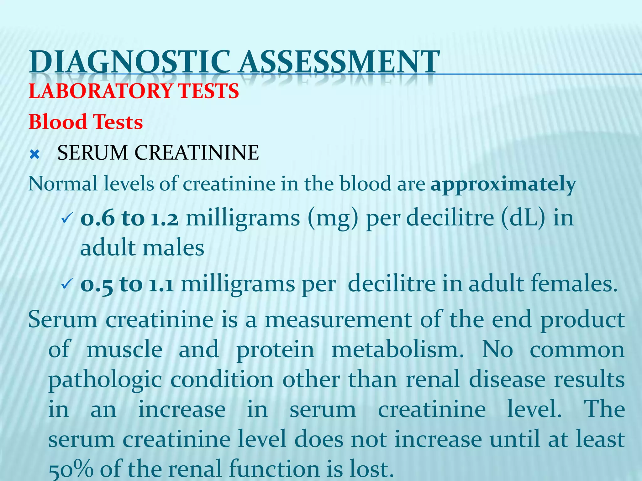 Note on assessment of renal or urinary system | PPTX
