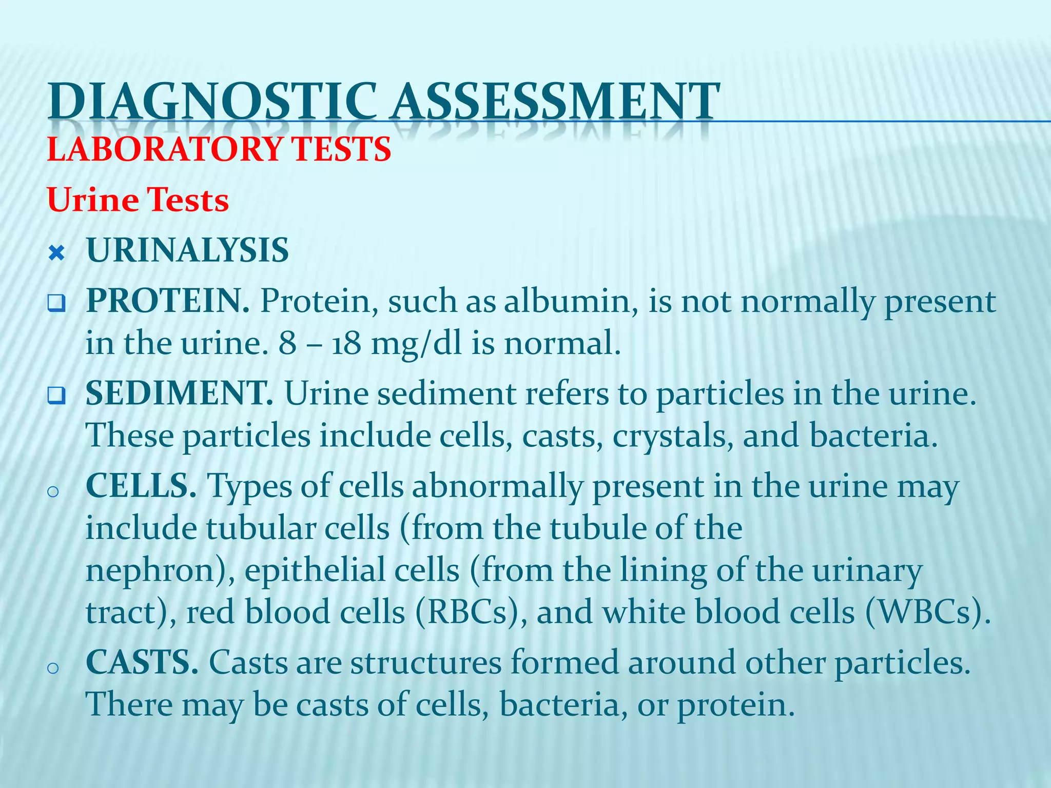 Note on assessment of renal or urinary system | PPTX