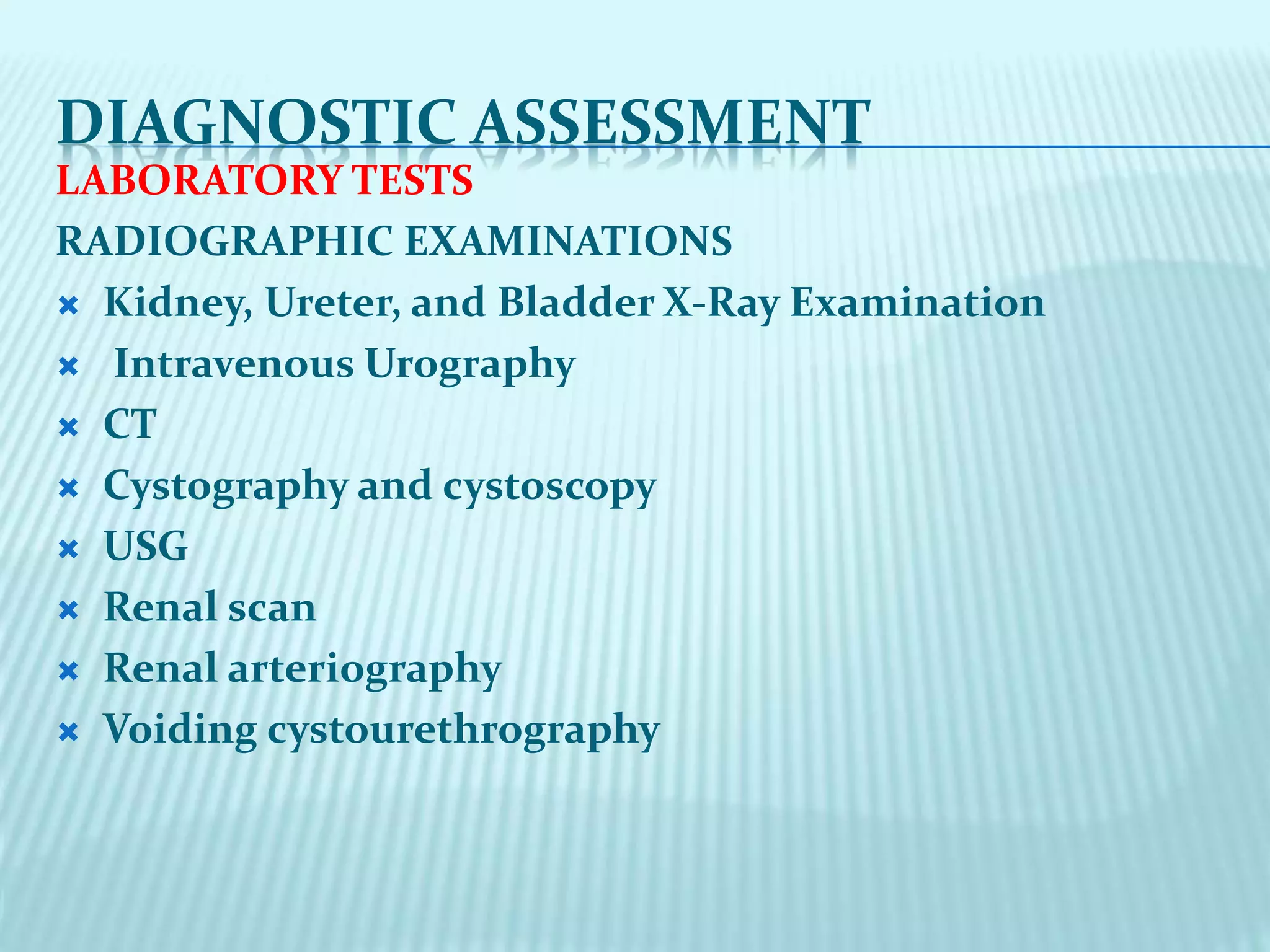 Note on assessment of renal or urinary system | PPTX