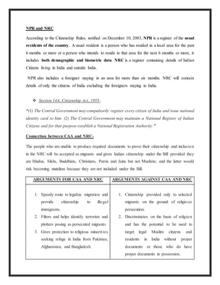 Note on caa and nrc | DOCX