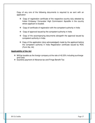 Note on entry strategies in india icsi | PDF | Business Administration ...