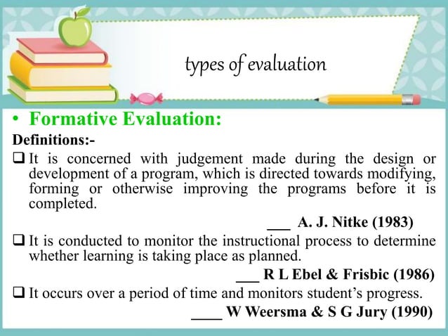 Note on Evaluation and Assessment in Nursing Education (Part - 01) | PPTX