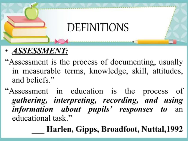 Note on Evaluation and Assessment in Nursing Education (Part - 01) | PPTX