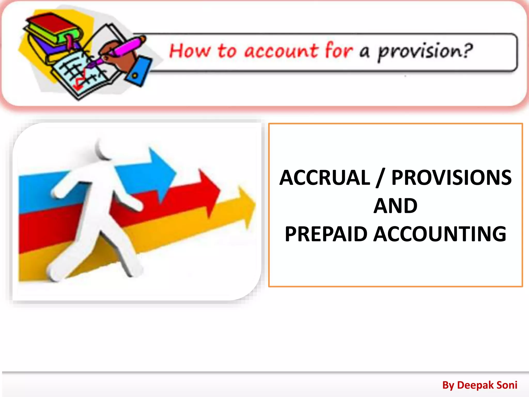 Provisions in Accounting & Prepaid Expenses | PPTX
