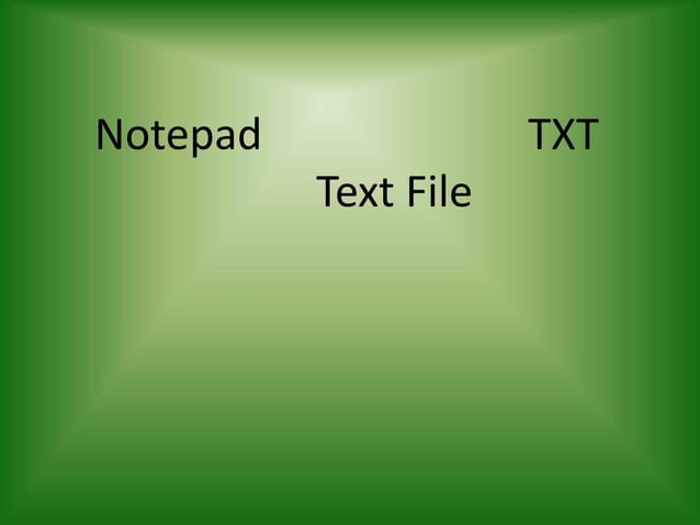 การฝึกพิมพ์ด้วยโปรแกรม Notepad | PPTX