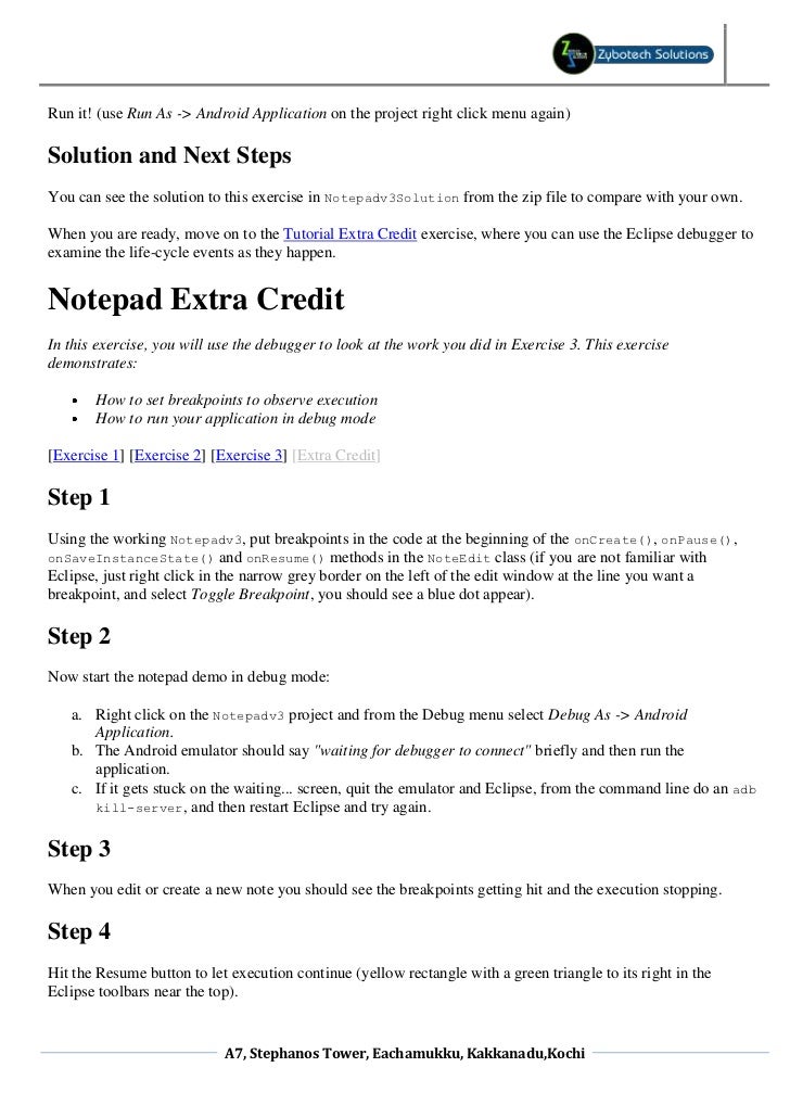 Notepad Tutorial 