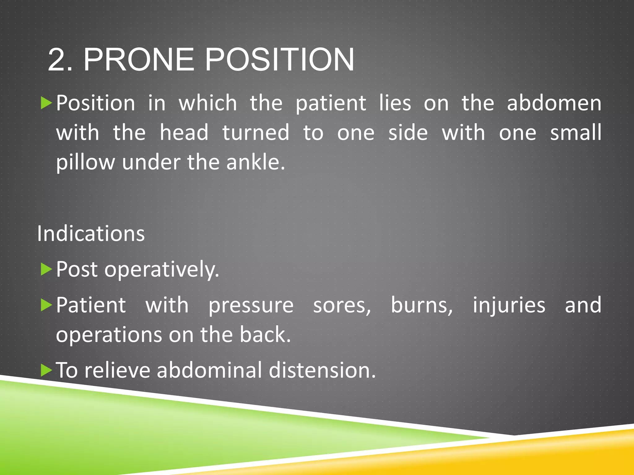 Comfort Positions | PPTX