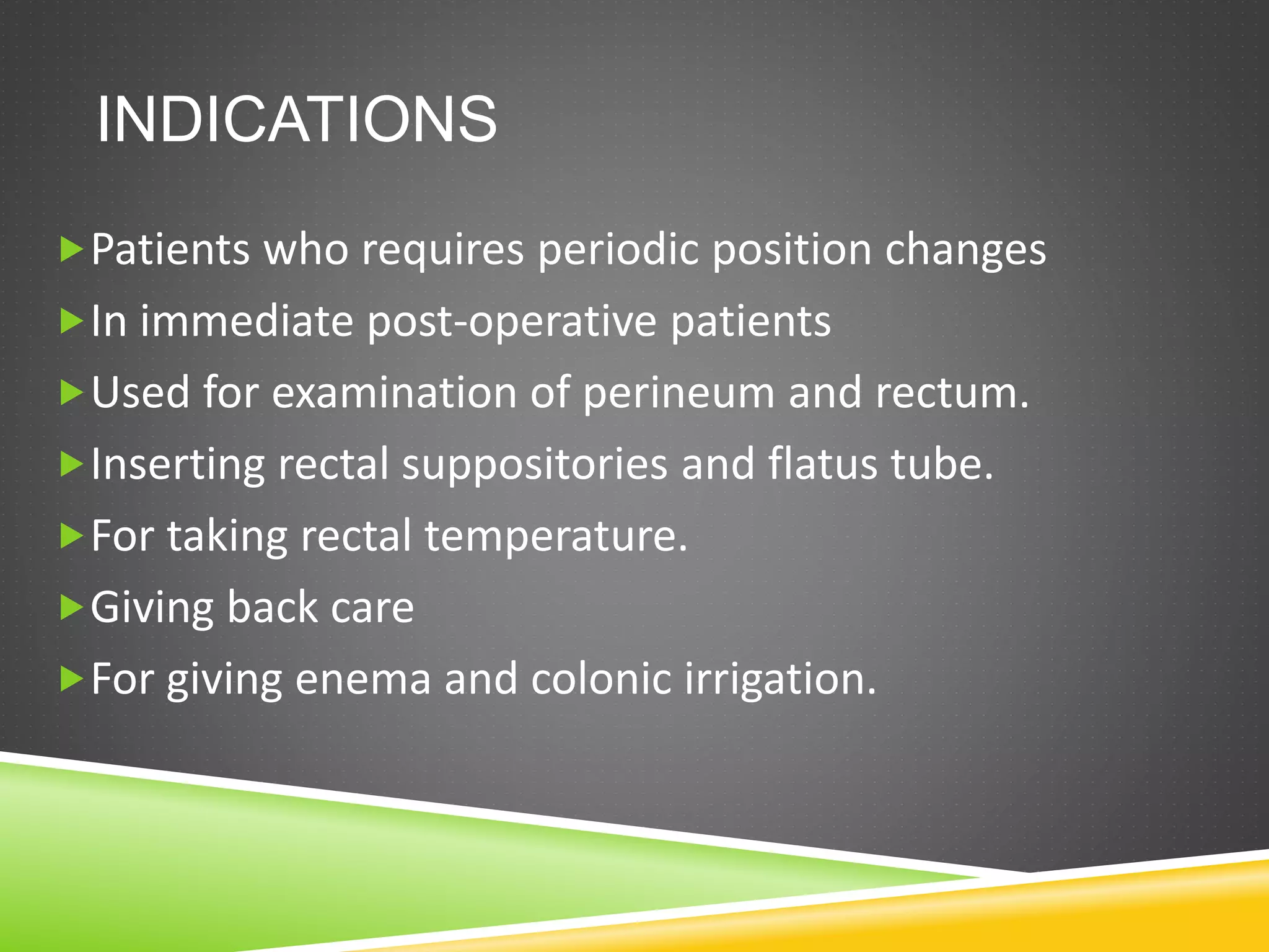 Comfort Positions | PPTX