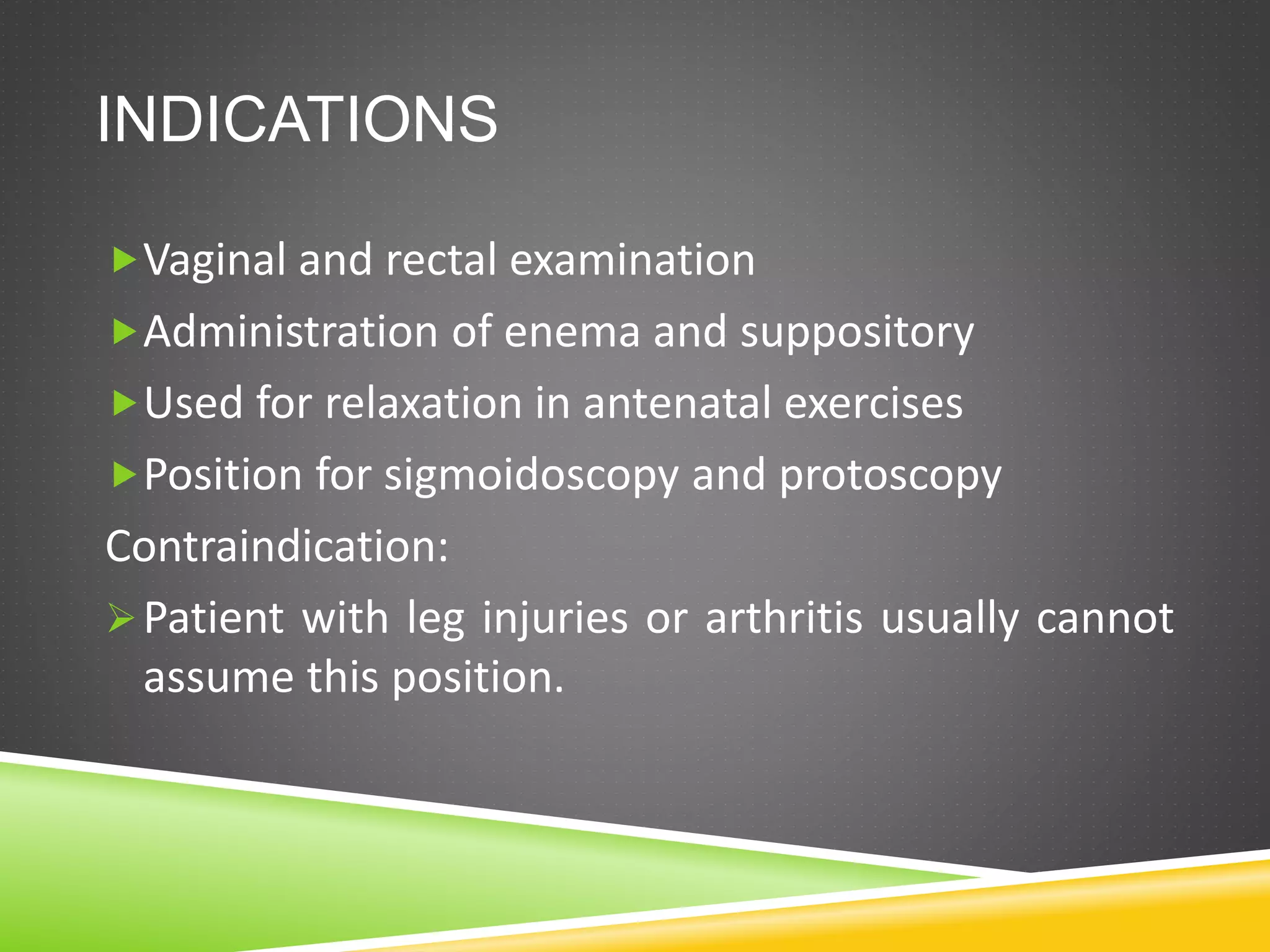 Comfort Positions | PPTX