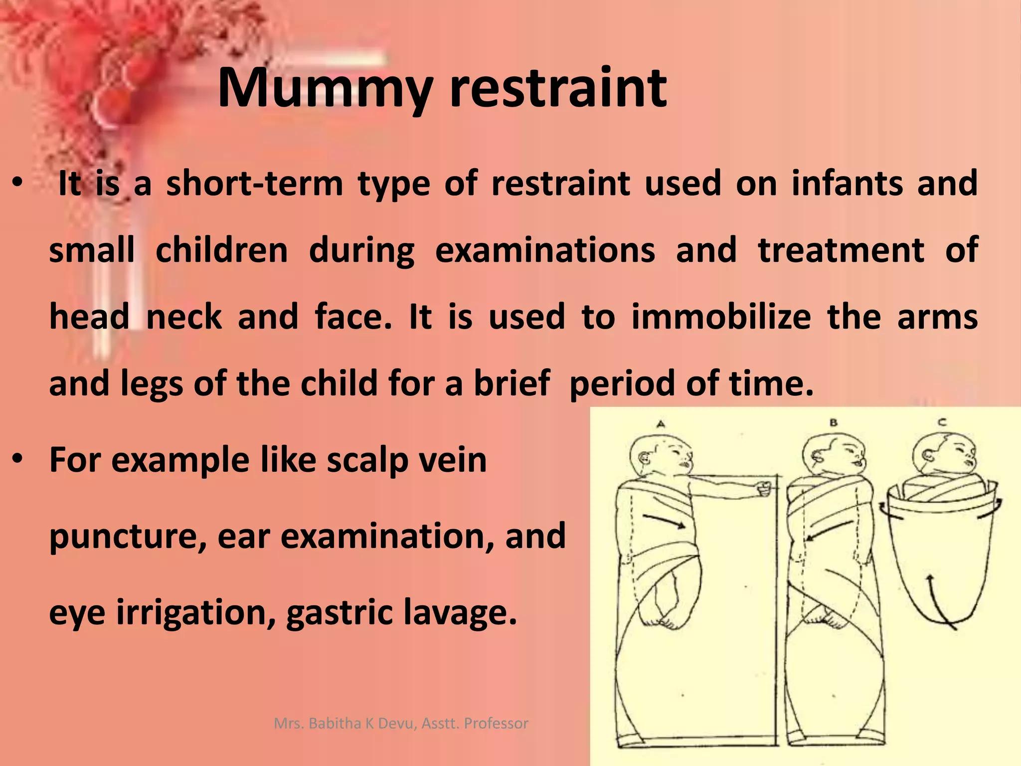 Patient safety Devices - Restraints | PPTX