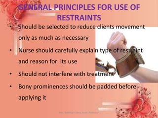 Patient safety Devices - Restraints | PPTX