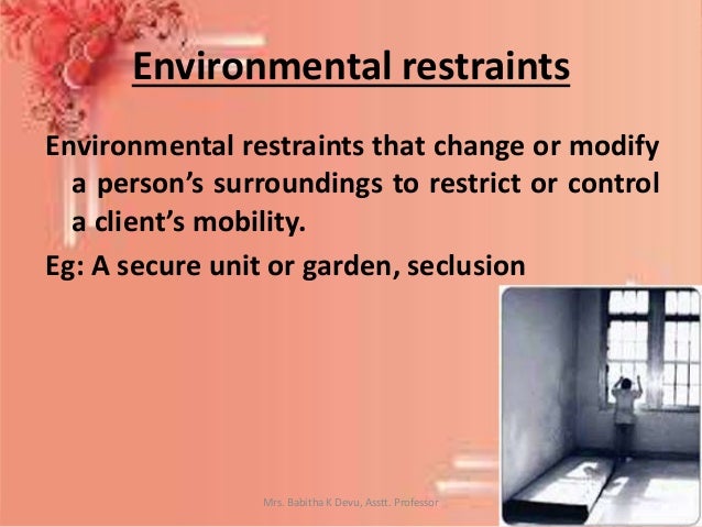 Patient safety Devices - Restraints