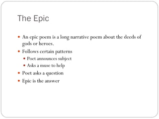 Notes on the Odyssey | PPT