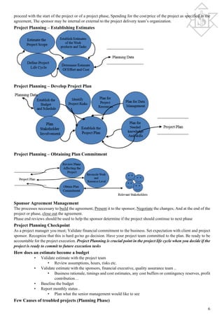 Project Planning and Management Notes | PDF