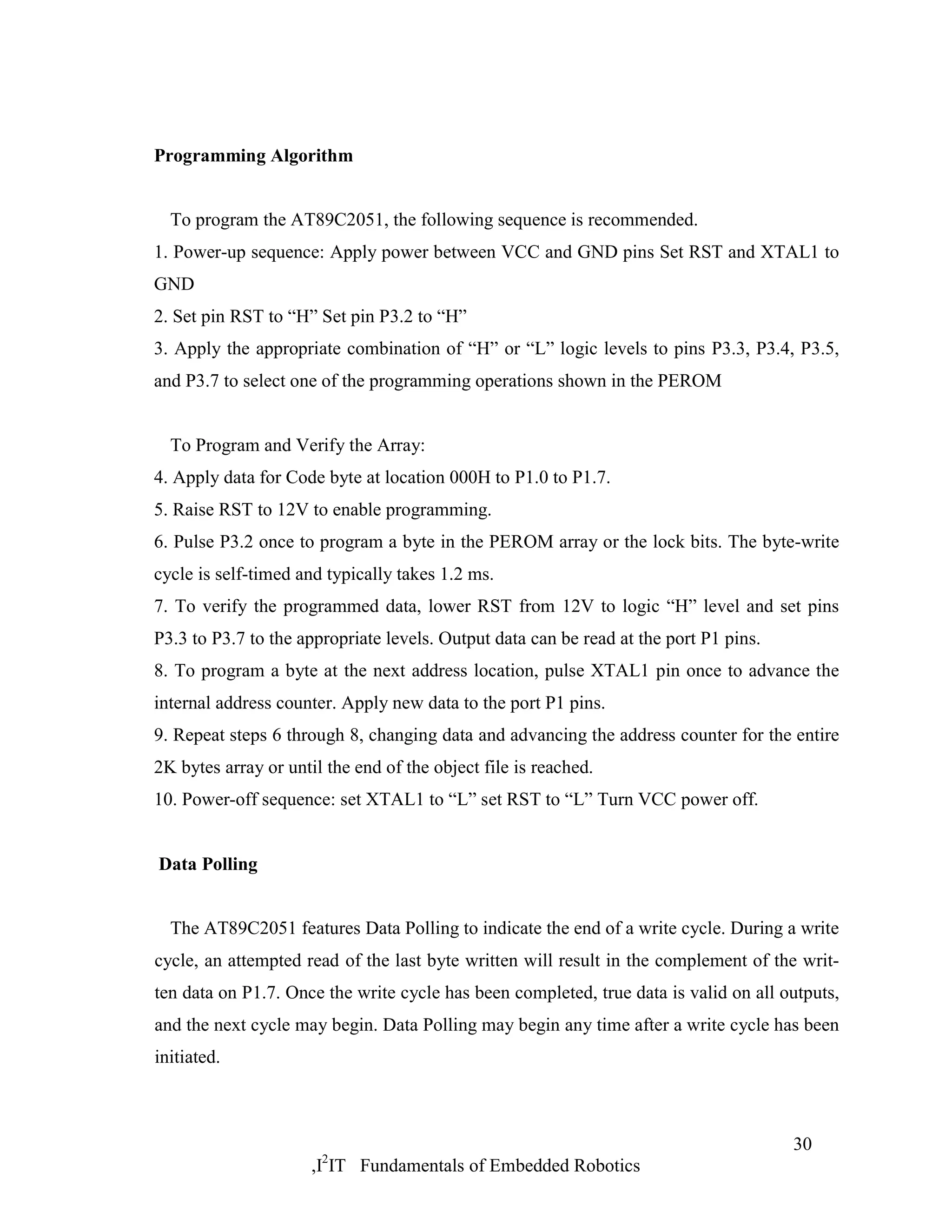 Embedded Robotics : Notes (2008) | PDF