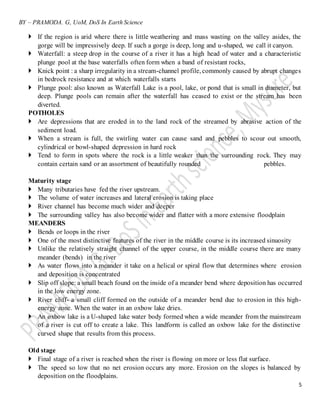 Geo-morphology notes | DOCX