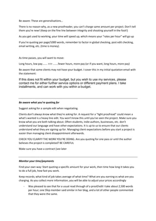 Notes for Starting out: A guide for newbies - Claire Handy | PDF