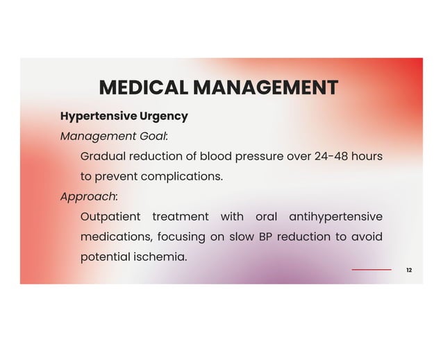 Hypertensive Crises - Urgency and Emergency | PPT