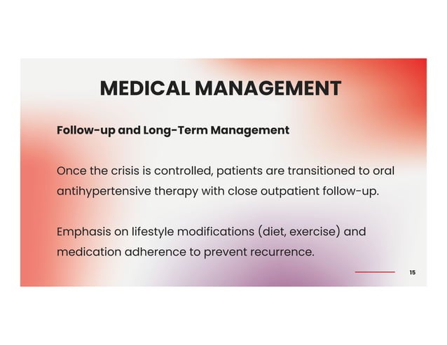 Hypertensive Crises - Urgency and Emergency | PPT