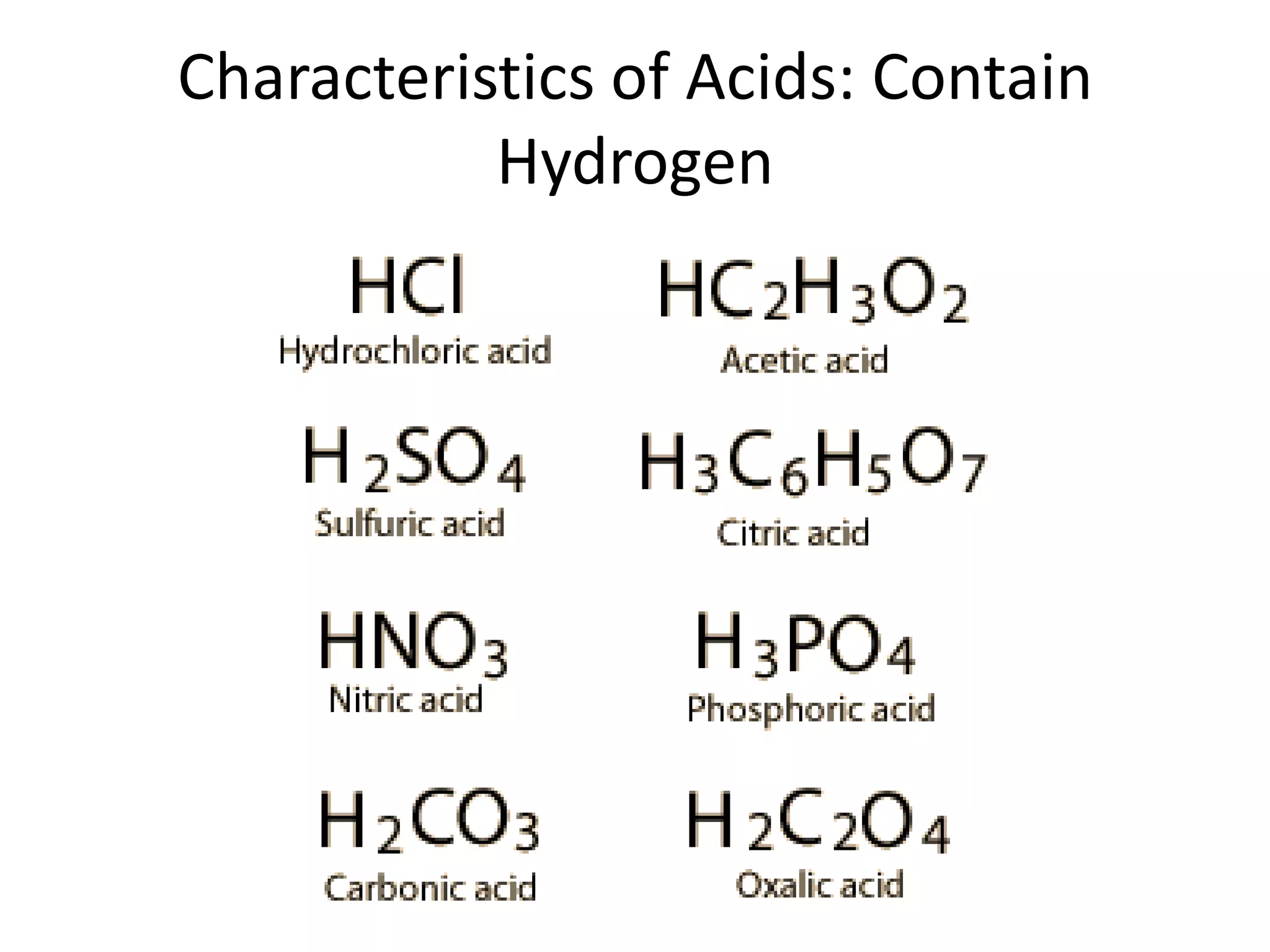 acids and bases | PPTX