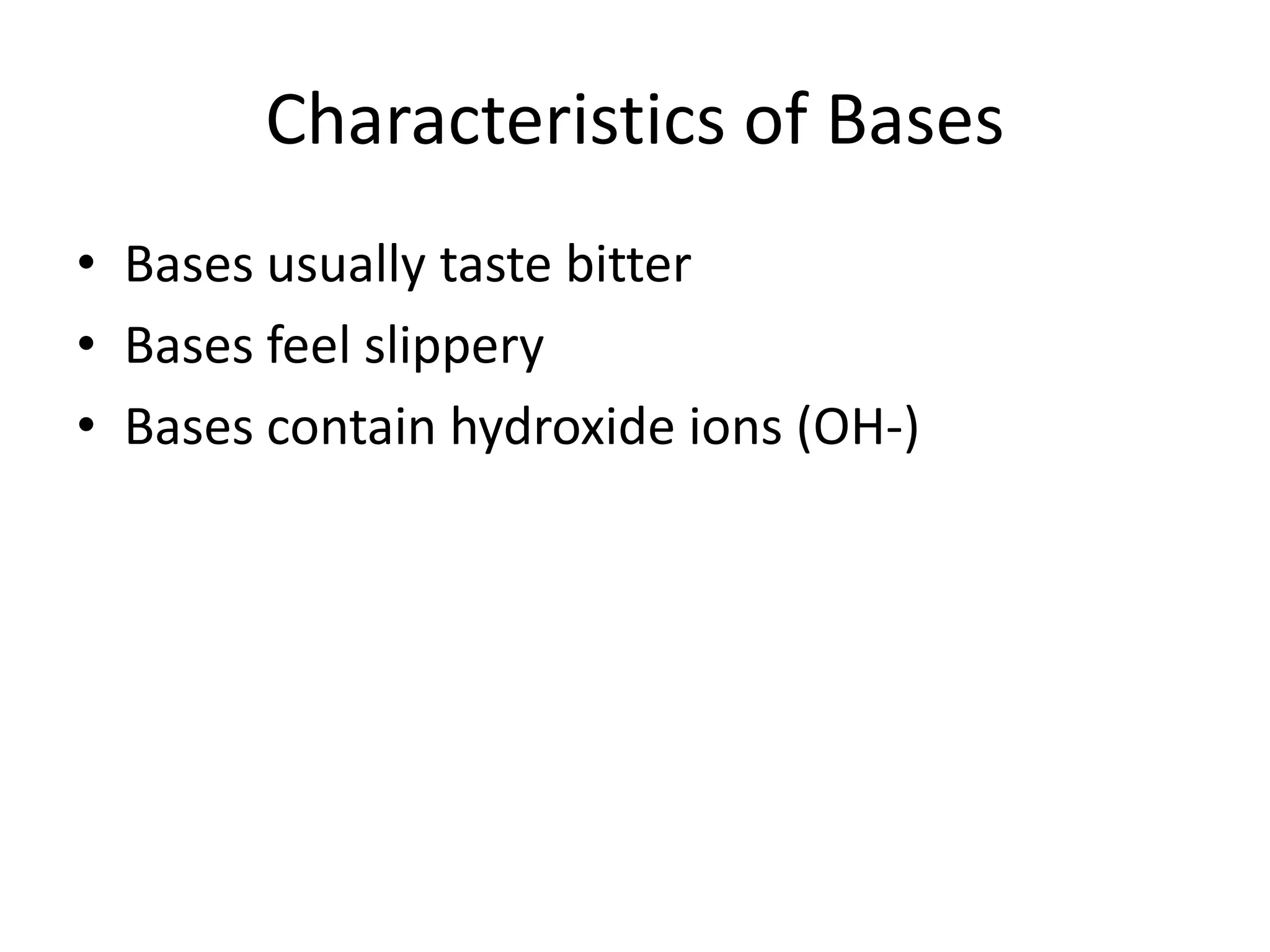 acids and bases | PPTX