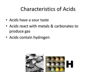 acids and bases | PPTX