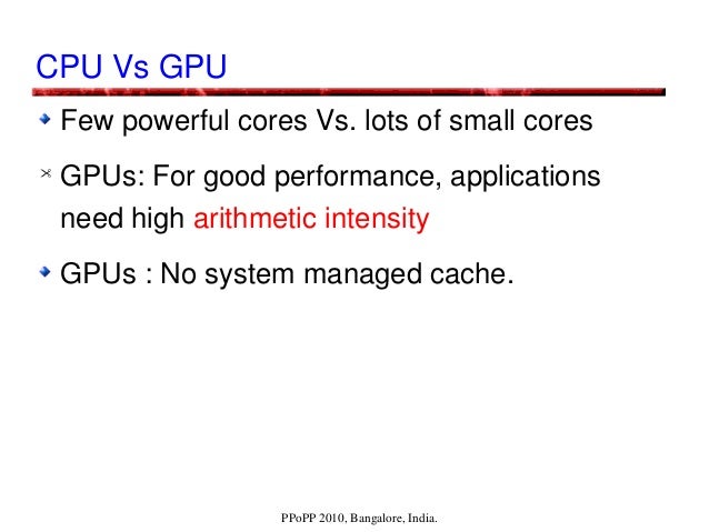 Basic Computer Architecture And The Case For Gpus Notes Ppt