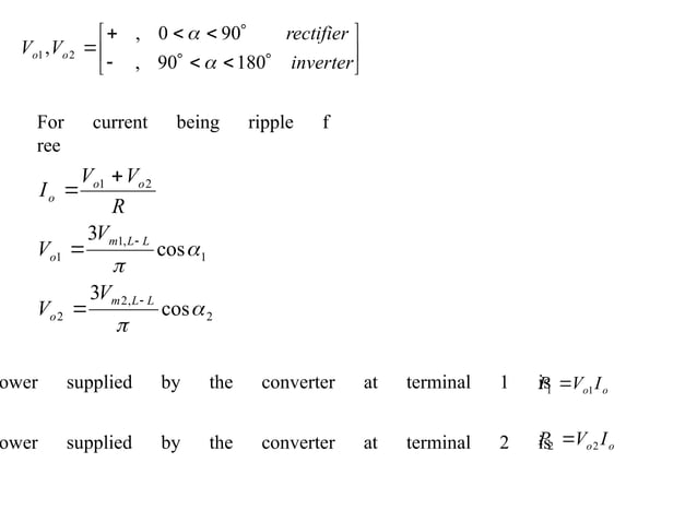 three phase full wave rectifier ac to dc | PPT
