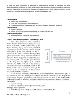 Disaster Management System in India - Notes | PDF
