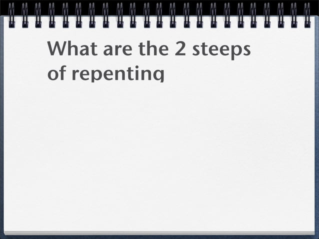 Bible Test Notes (NOVEMBER 16) | PPT | Free Download