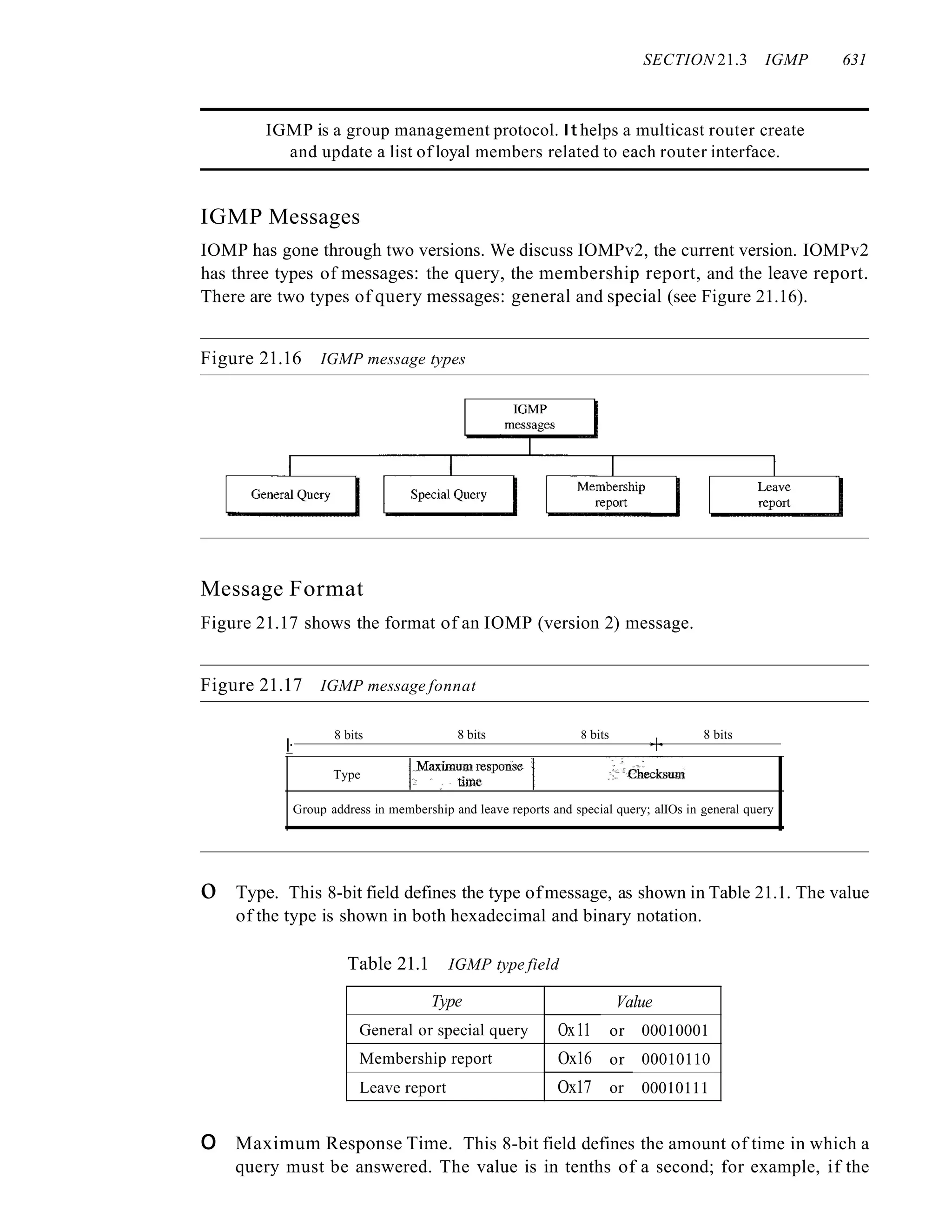 IGMP - Notes forouzan | PDF
