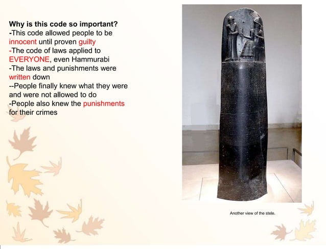 Mesopotamia 4 - Hammurabi | PPT