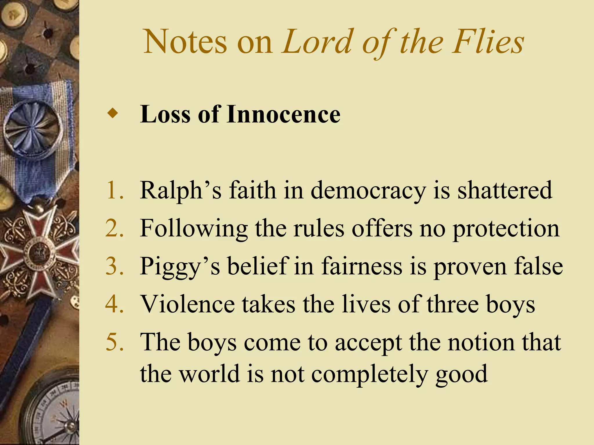 Lord of the Flies | PPTX