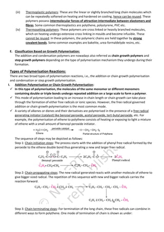 Notes-Polymers.pdf | Chemistry | Science