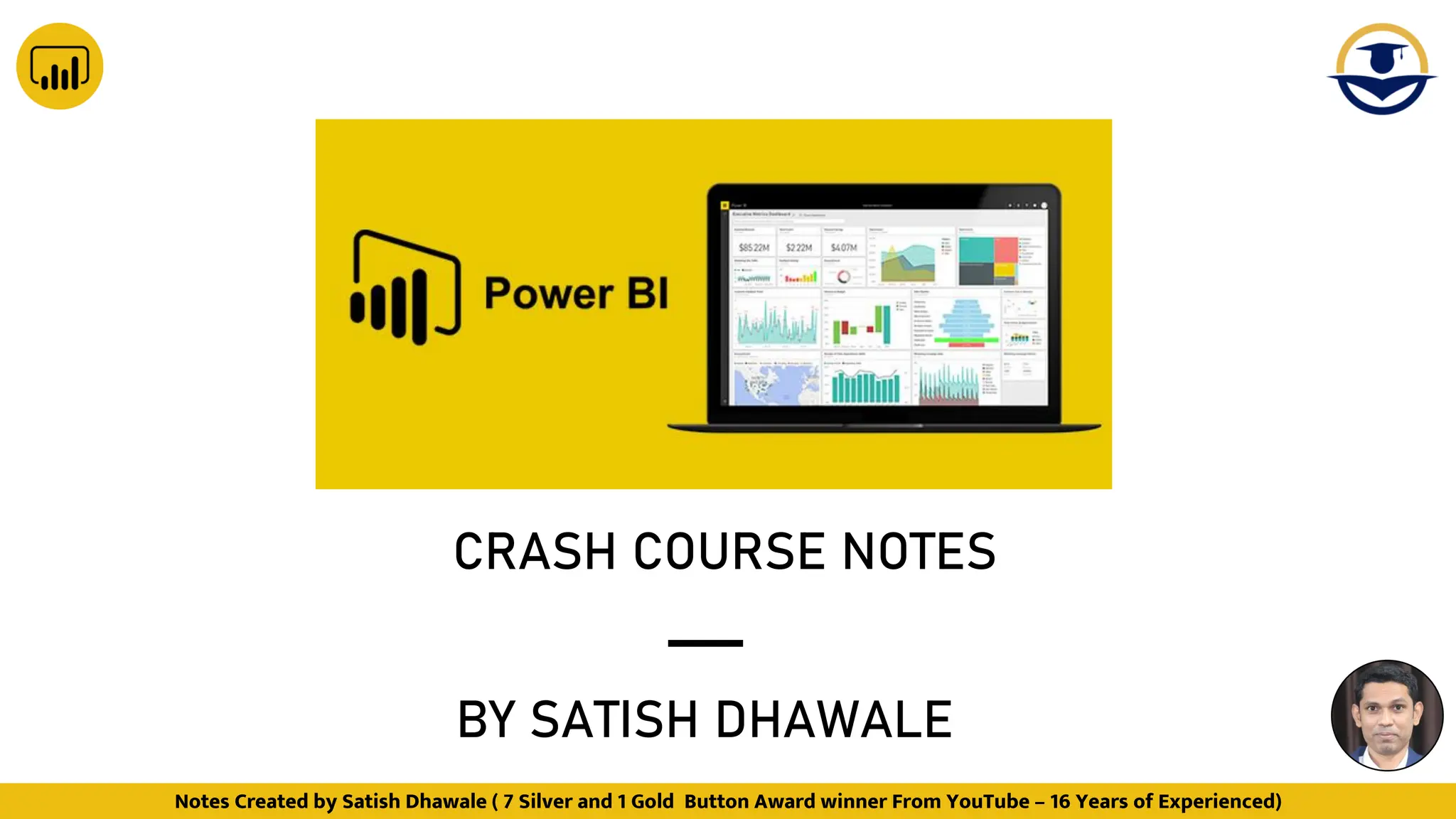 NOTES -Power BI Crash Course.pdfhhjcc be | PDF