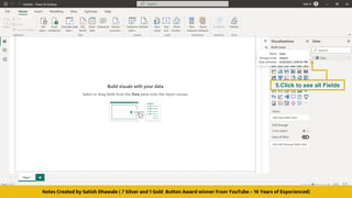 NOTES -Power BI Crash Course.pdfhhjcc be | PDF