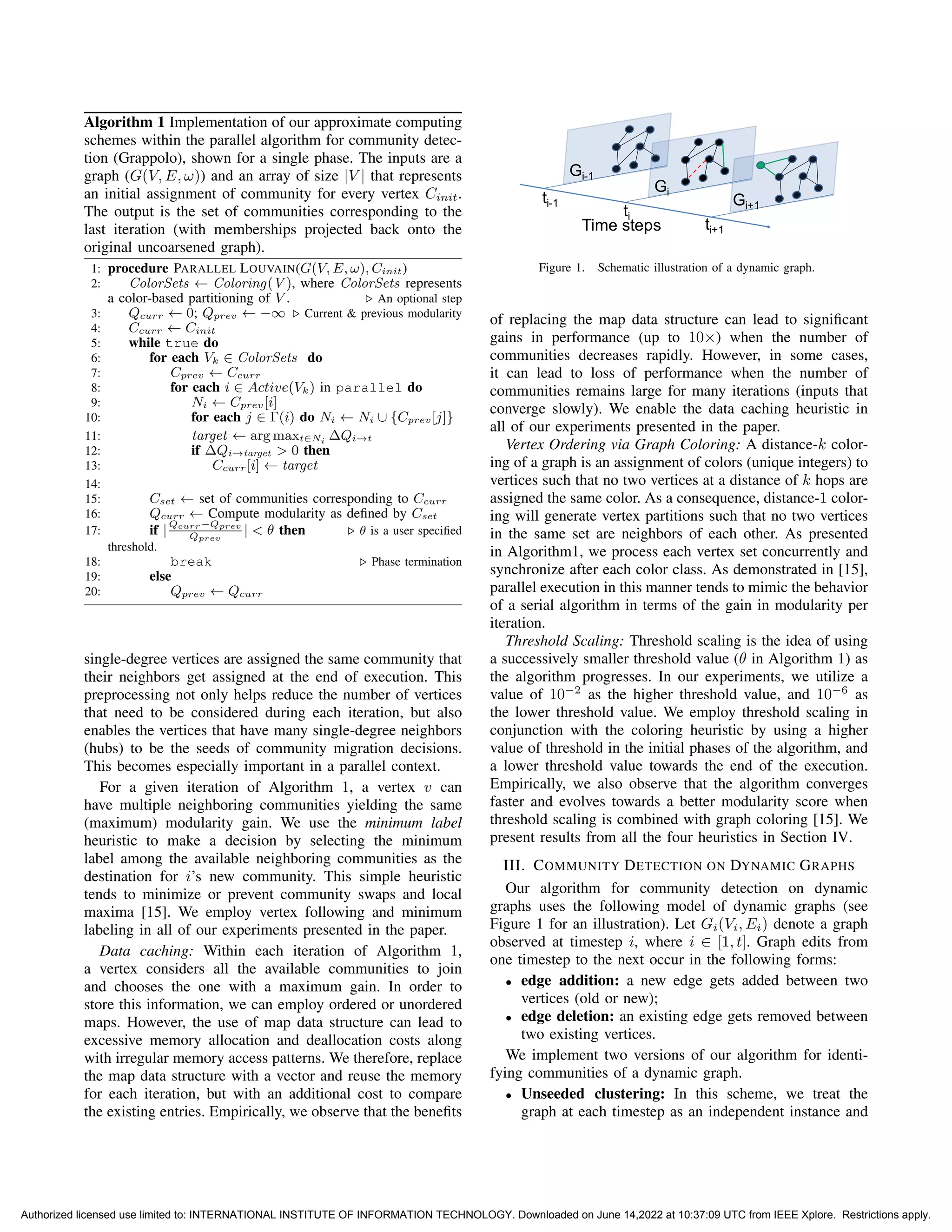 Scalable Static And Dynamic Community Detection Using Grappolo Notes Pdf